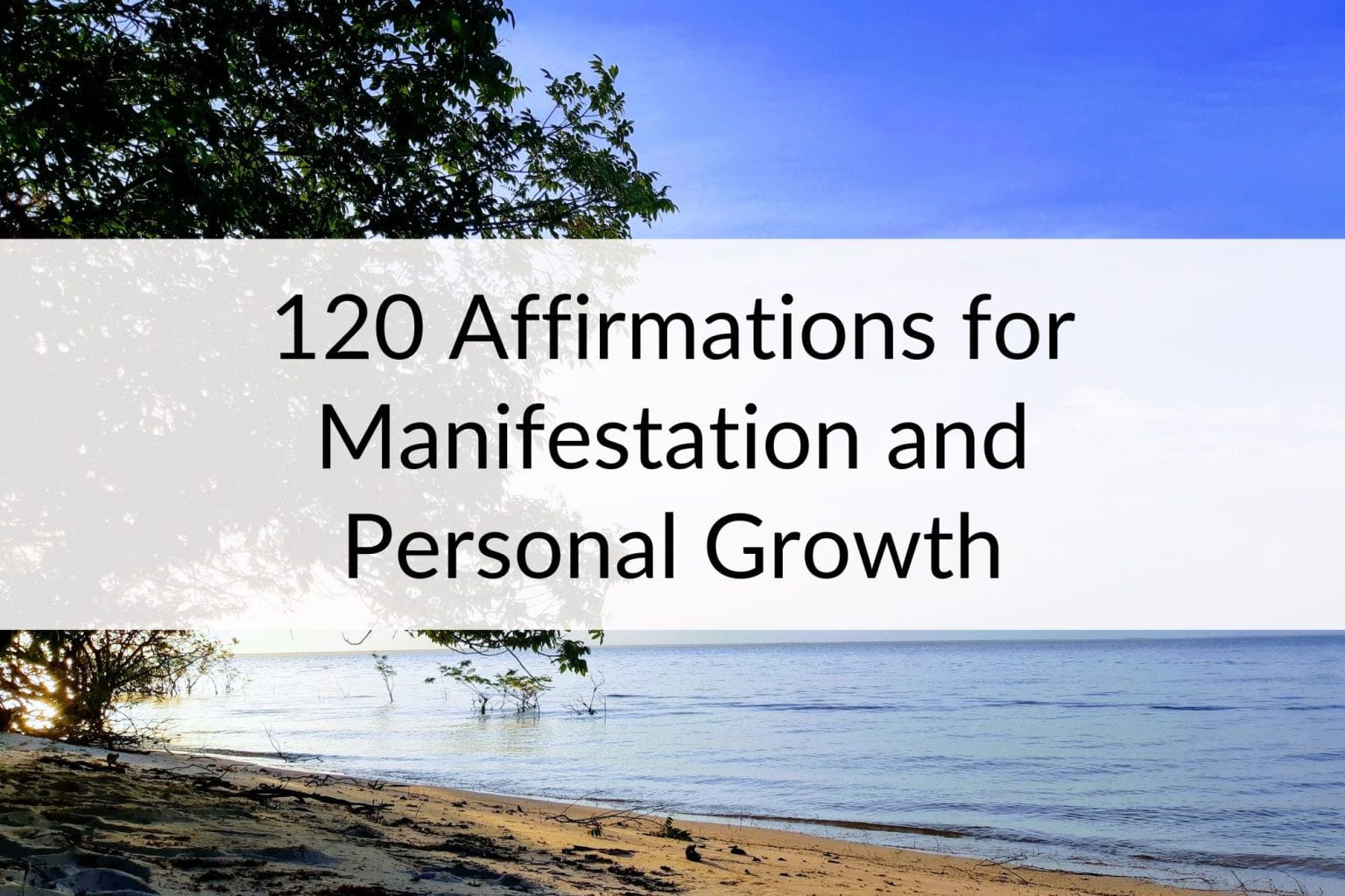 120 Affirmations for Manifestation | Manifest a Perfect Life
